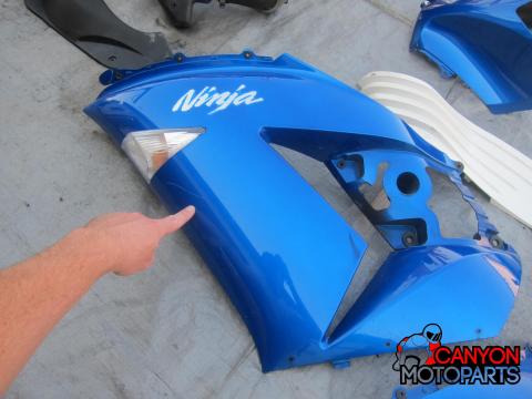 06-11 Kawasaki ZX14 Fairing Kit - OEM | Canyon Moto Parts